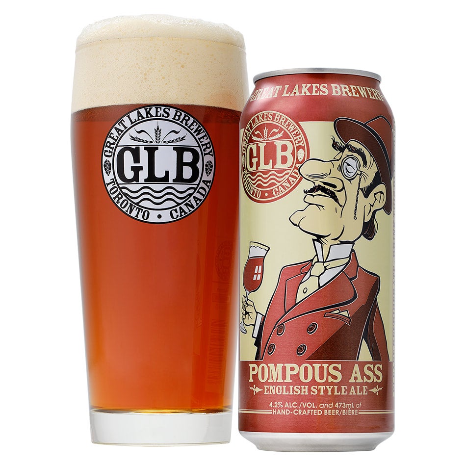 Pompous Ass English Ale (4.2%) | Great Lakes Brewery - Online Shop